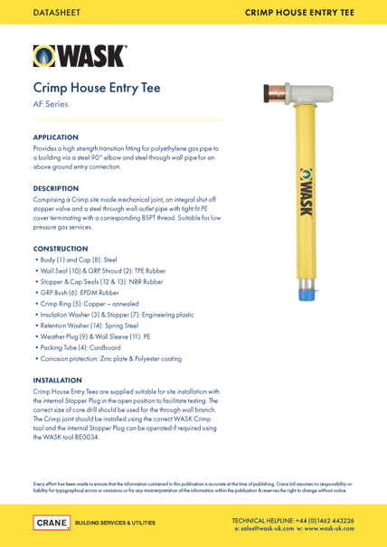 House Entry Tees - WASK