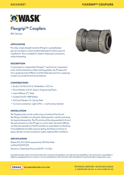 Flexgrip™ Coupling - WASK