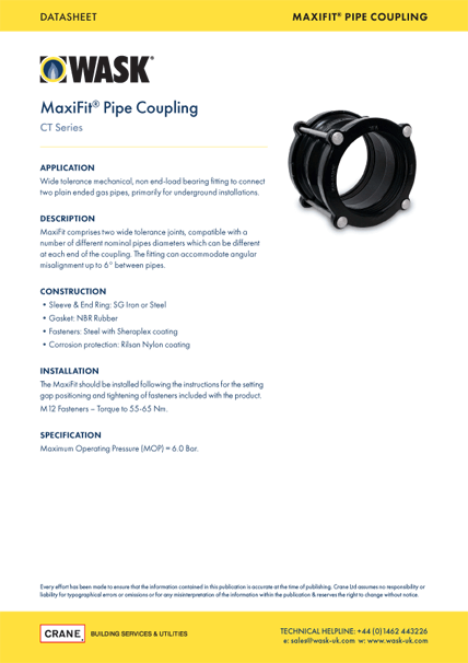 MaxiFit® Couplings - WASK